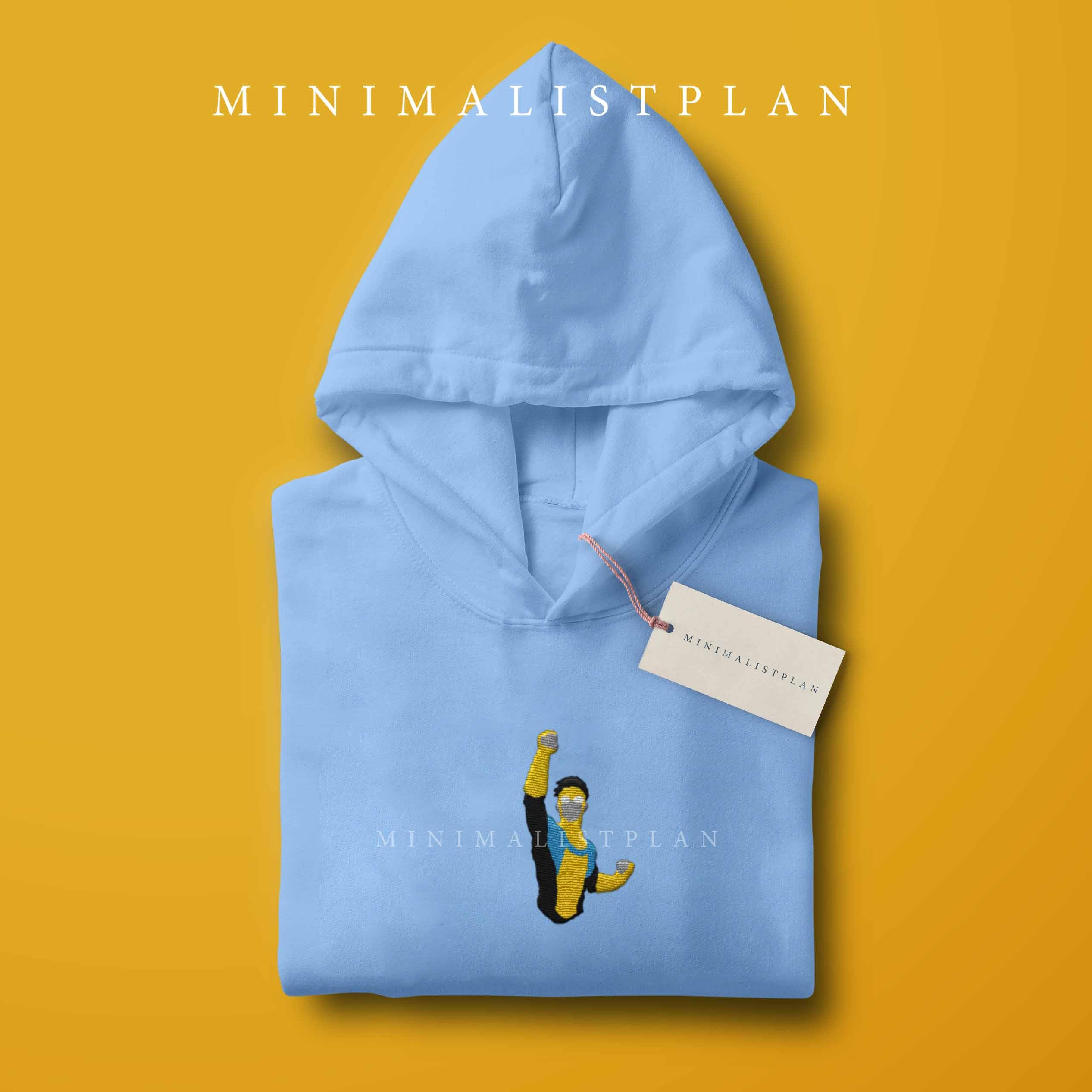 Embroidered INVINCIBLE Unisex Hoodie – minimalistplan