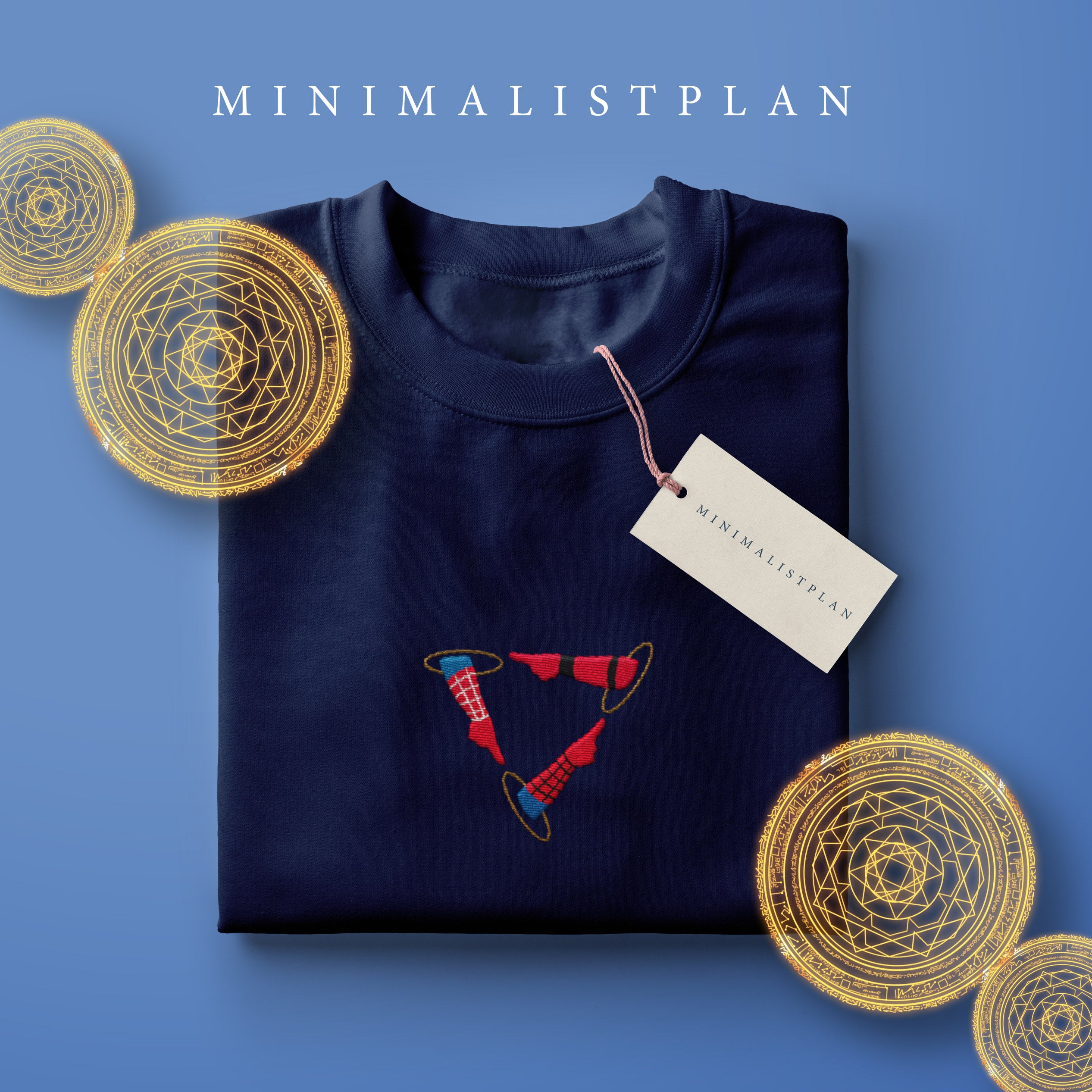 Embroidered Multiverse Spidey | Hands Pointing Meme Unisex Sweatshirt ...