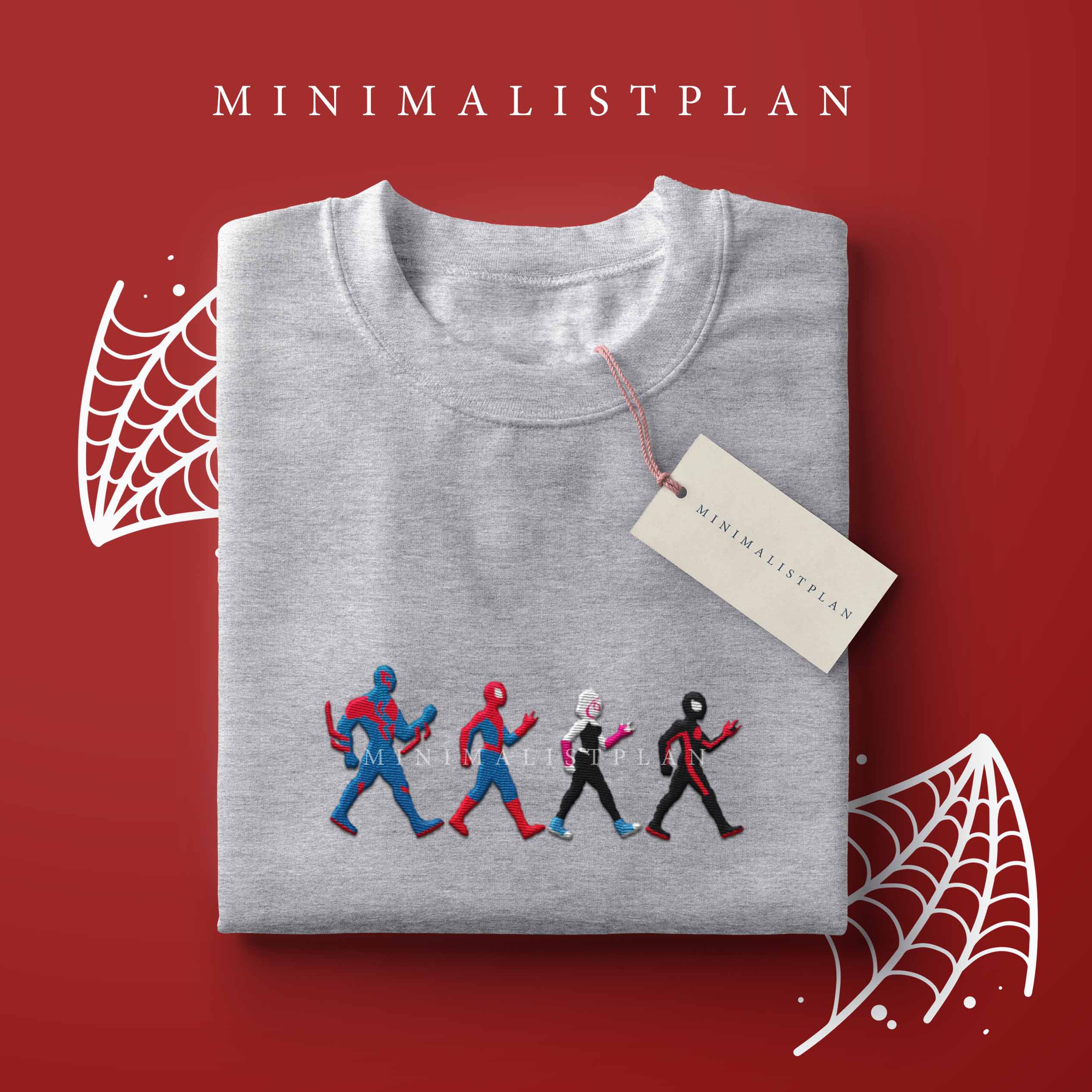 Embroidered Spiderverse on Abbey Road | Miles Morales Spiderman 2099 S ...